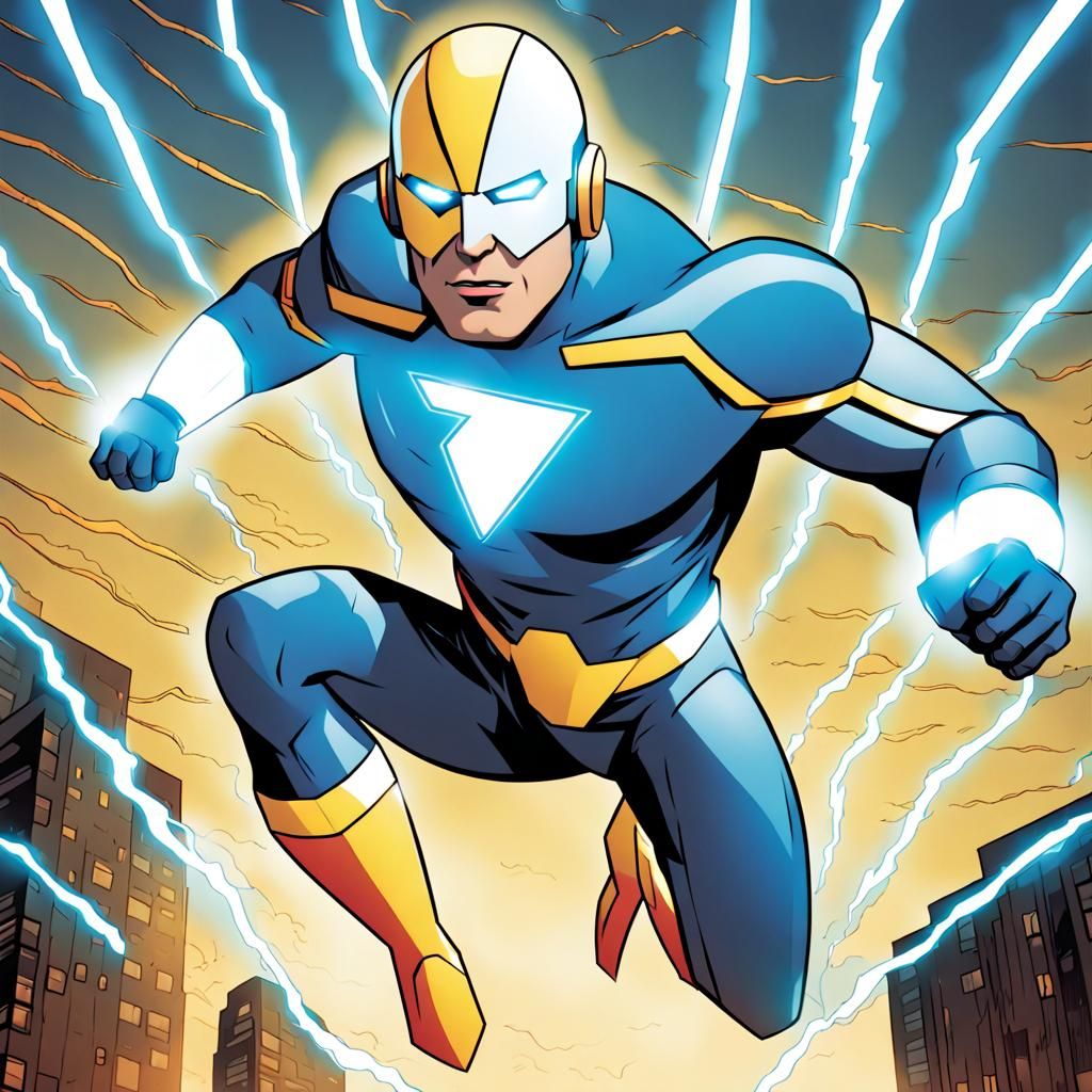 The rise of Electroman - AI Generated Artwork - NightCafe Creator