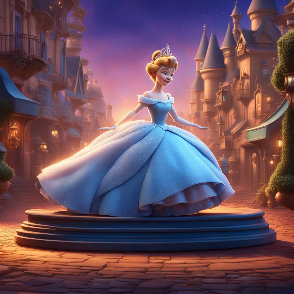Cinderella - AI Generated Artwork - NightCafe Creator