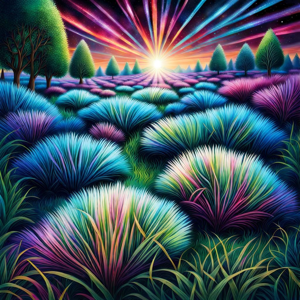 magical grass - AI Generated Artwork - NightCafe Creator