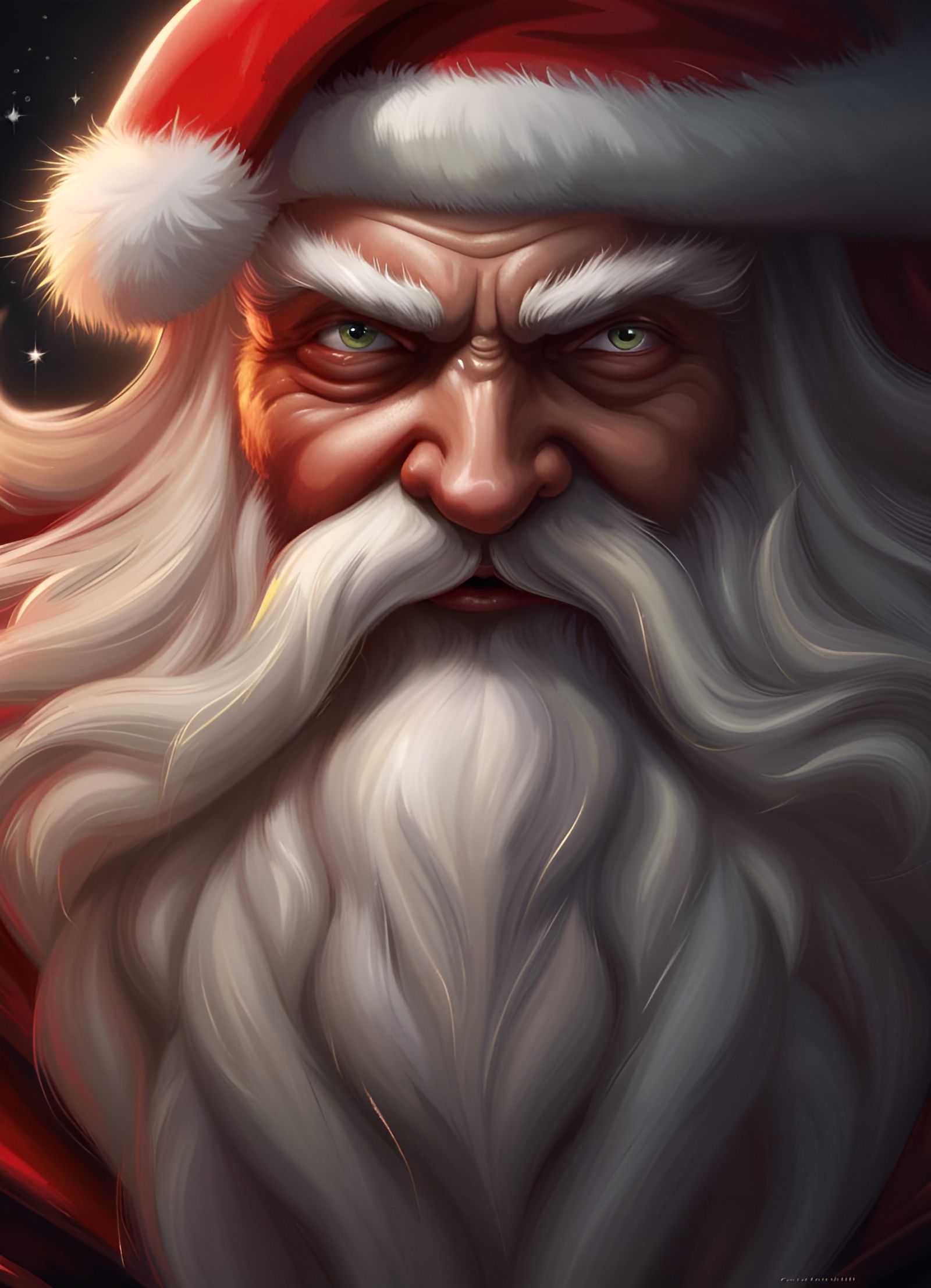 Santa - AI Generated Artwork - NightCafe Creator