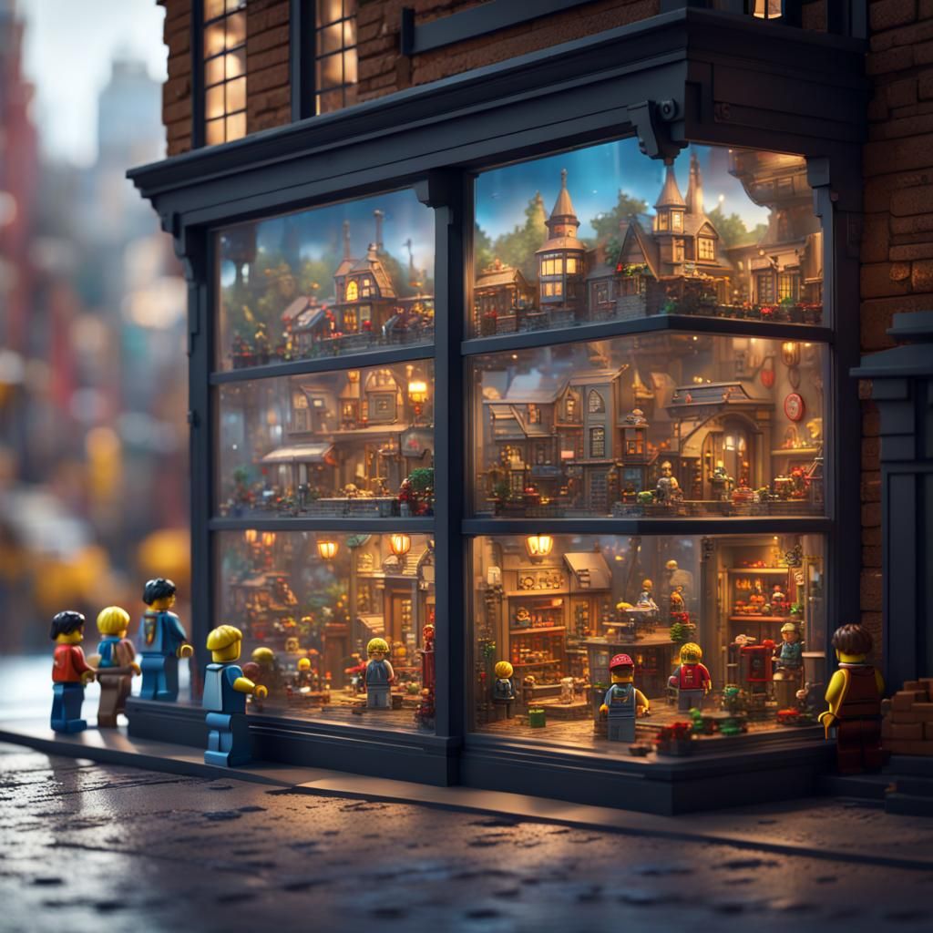 Lego Mania - AI Generated Artwork - NightCafe Creator
