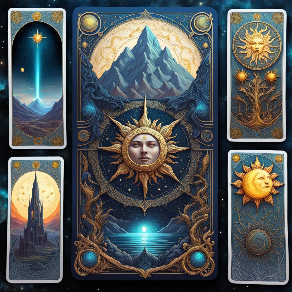 Tarot Cards - AI Generated Artwork - NightCafe Creator