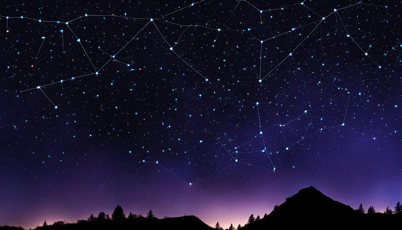constellations, sky, night - AI Generated Artwork - NightCafe Creator