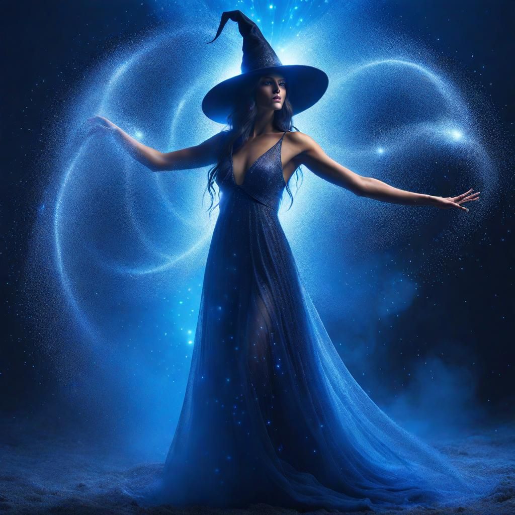 A Gorgeous Witch - AI Generated Artwork - NightCafe Creator