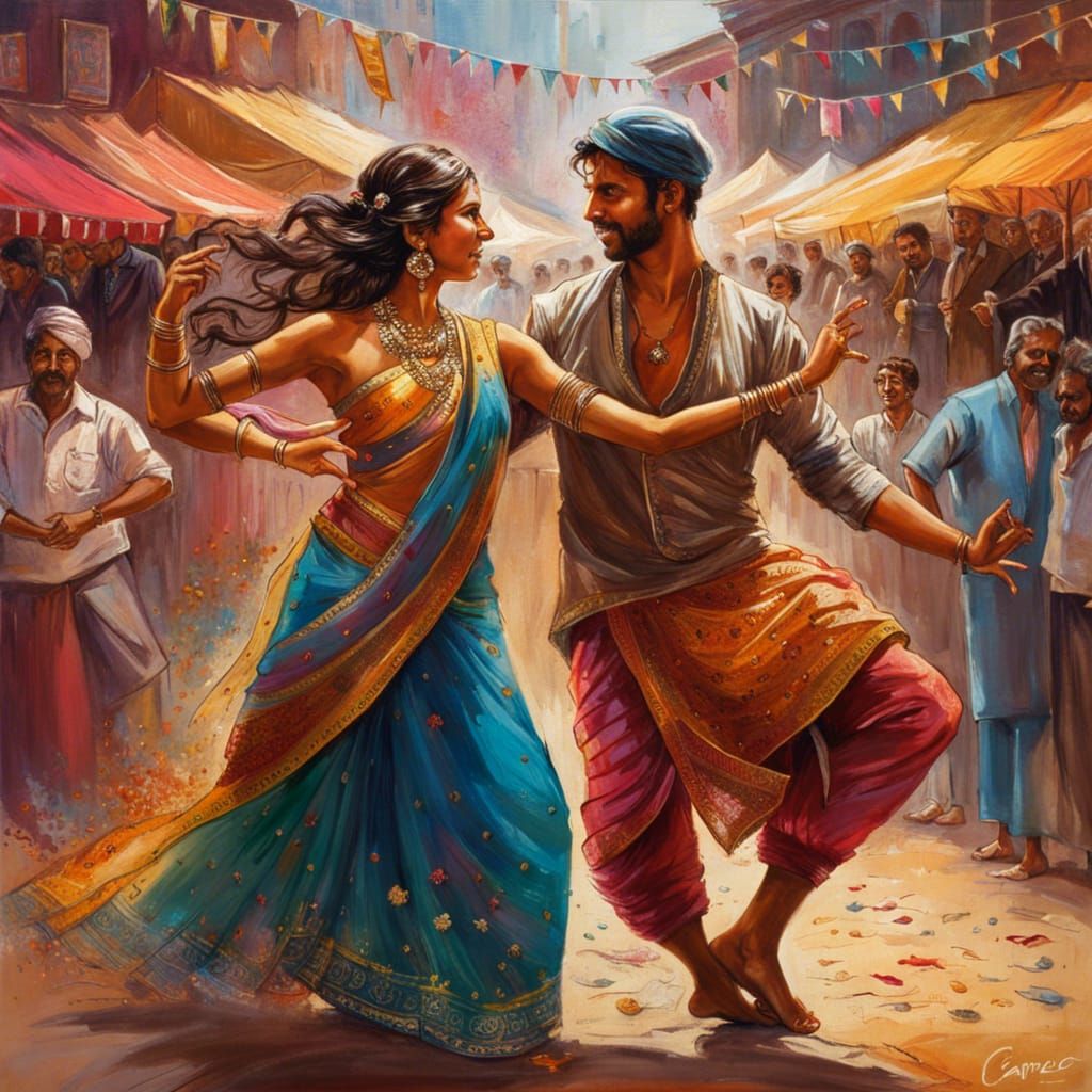 Dancing - AI Generated Artwork - NightCafe Creator