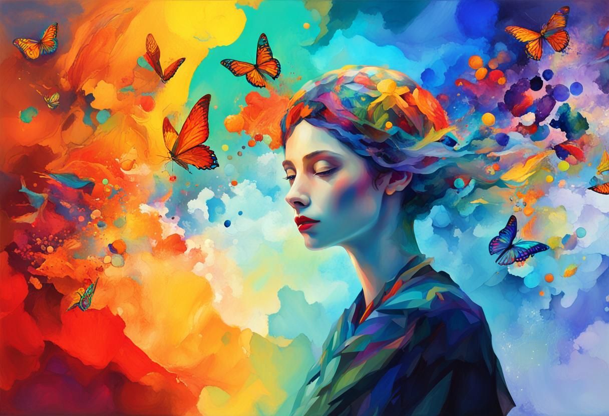 "make something beautiful for me, she said.....as she closed her eyes ...