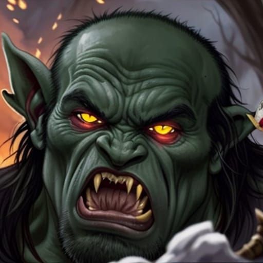 NotNightCafe. Orc 2 - AI Generated Artwork - NightCafe Creator