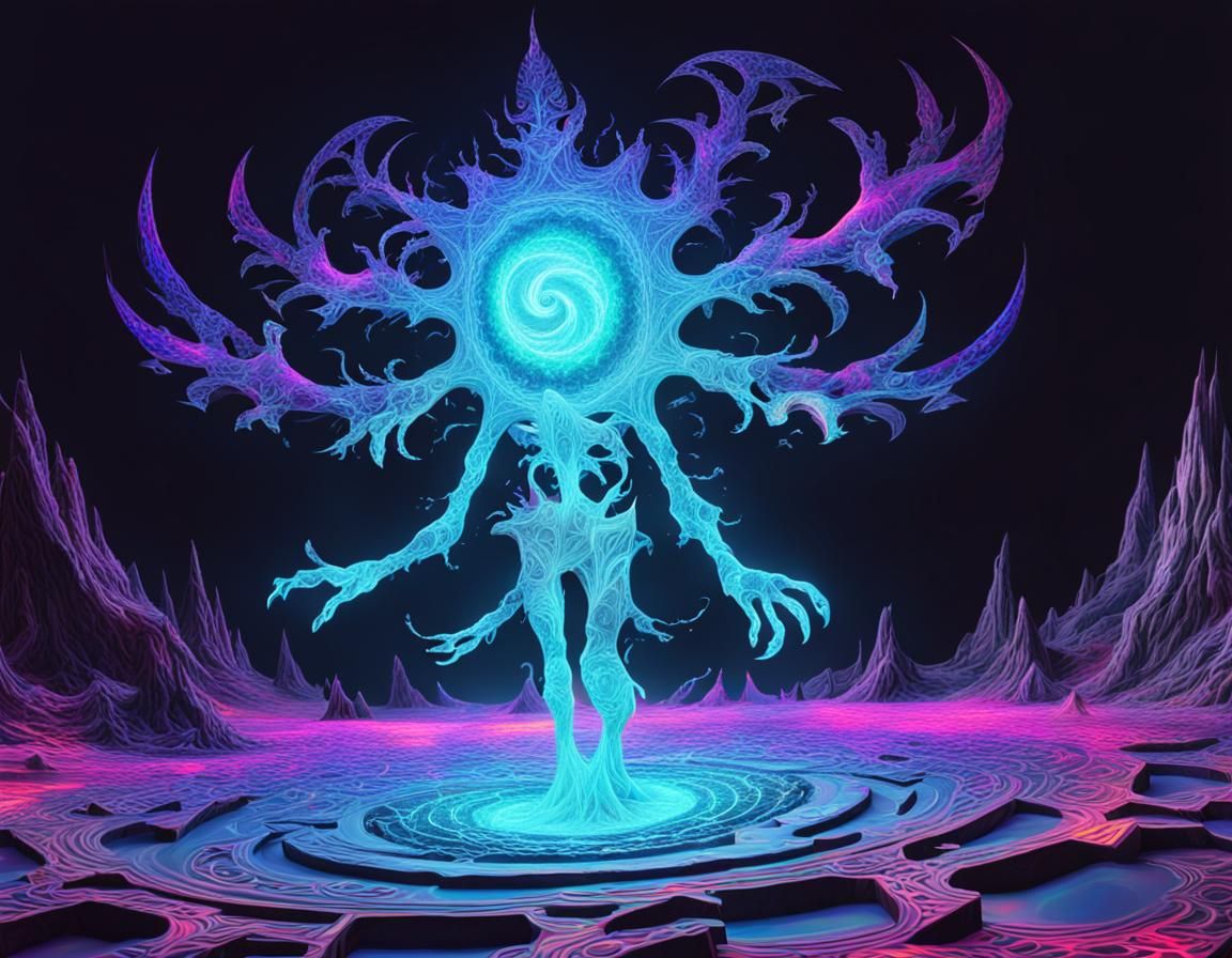 Incarnation of Chaos - AI Generated Artwork - NightCafe Creator