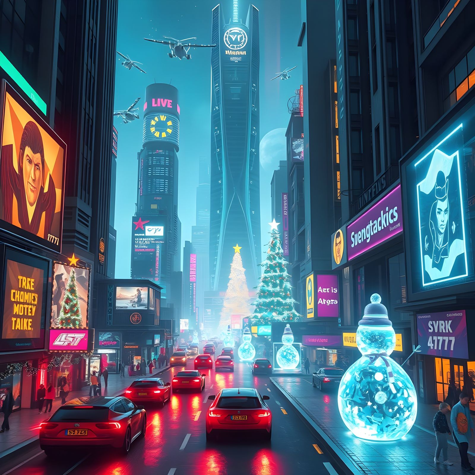 A gorgeous beautiful sci fi cyberpunk sci fi , futuristic technology ...