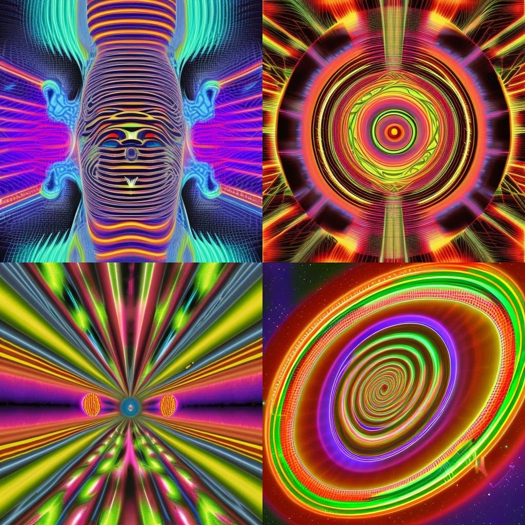 Warp... - AI Generated Artwork - NightCafe Creator