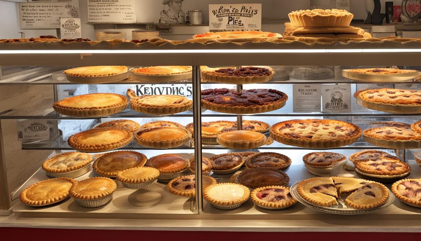 ""KEVIN'S PIES"" award winning pie shop - AI Generated Artwork ...