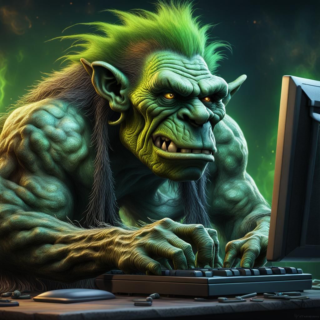 Troll - AI Generated Artwork - NightCafe Creator