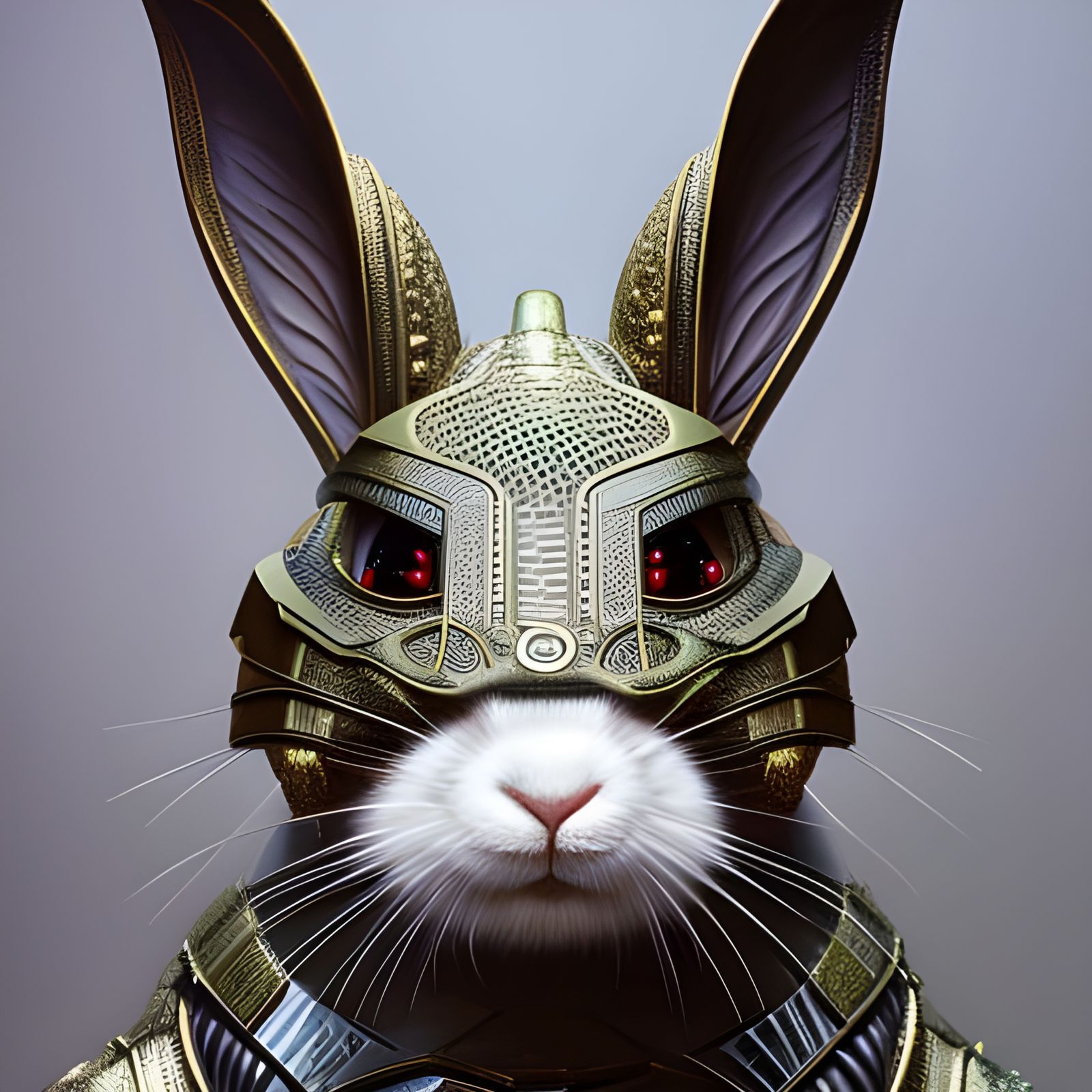 Cyberpunk Rabbit - AI Generated Artwork - NightCafe Creator
