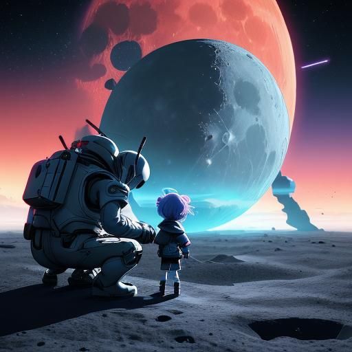 An alien drew a heart and the phrase “I love you” on the surface of the ...