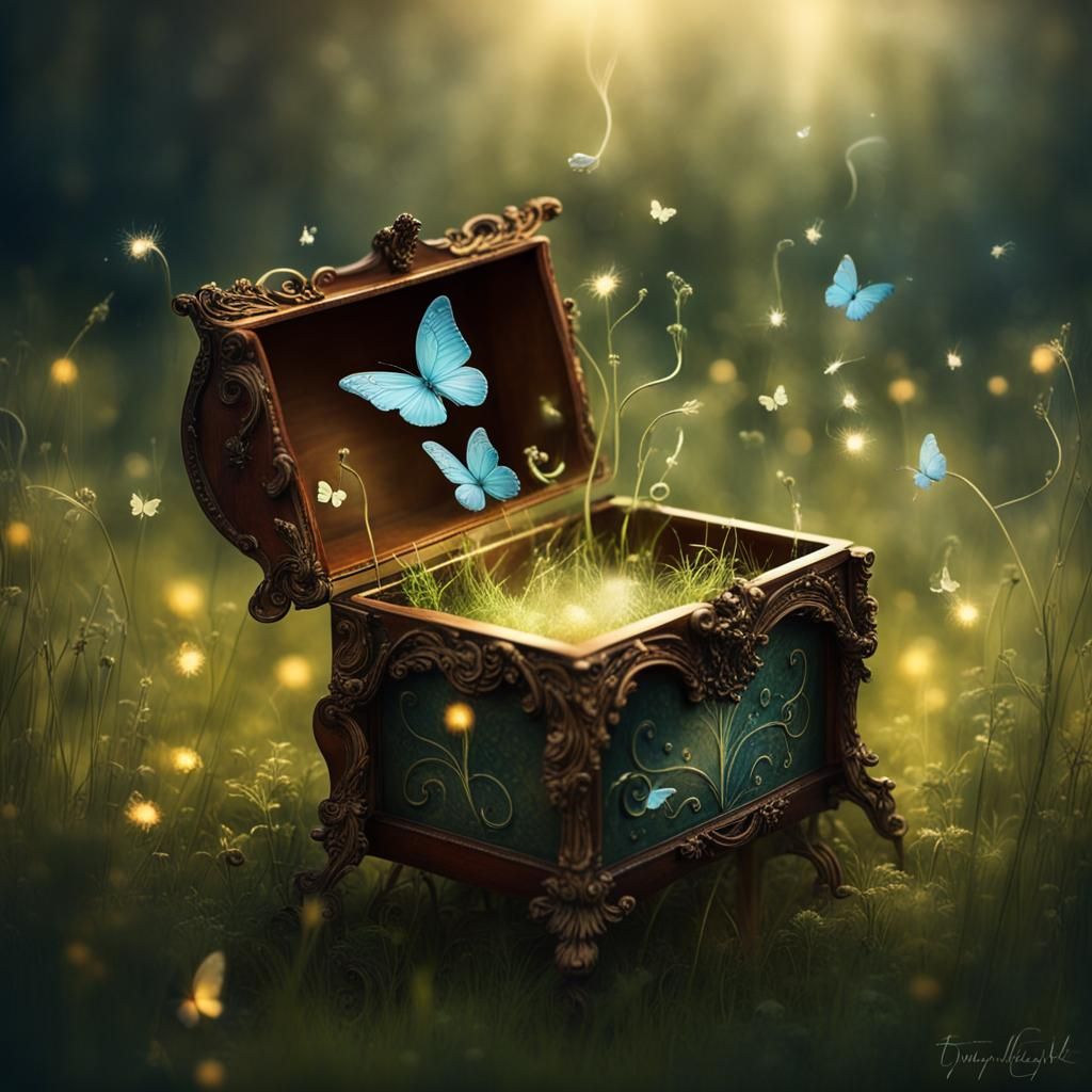 There's Something Magical About Music Boxes - AI Generated Artwork ...