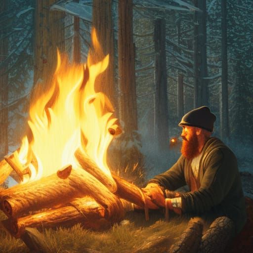 Canadian Lumberjack - AI Generated Artwork - NightCafe Creator