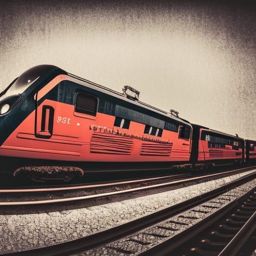 Random train - AI Generated Artwork - NightCafe Creator