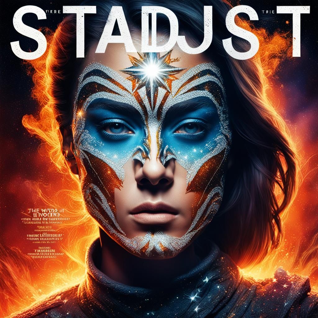 Beautiful MAGAZINE COVER :: ((the Word "STARDUST" is Written in very ...
