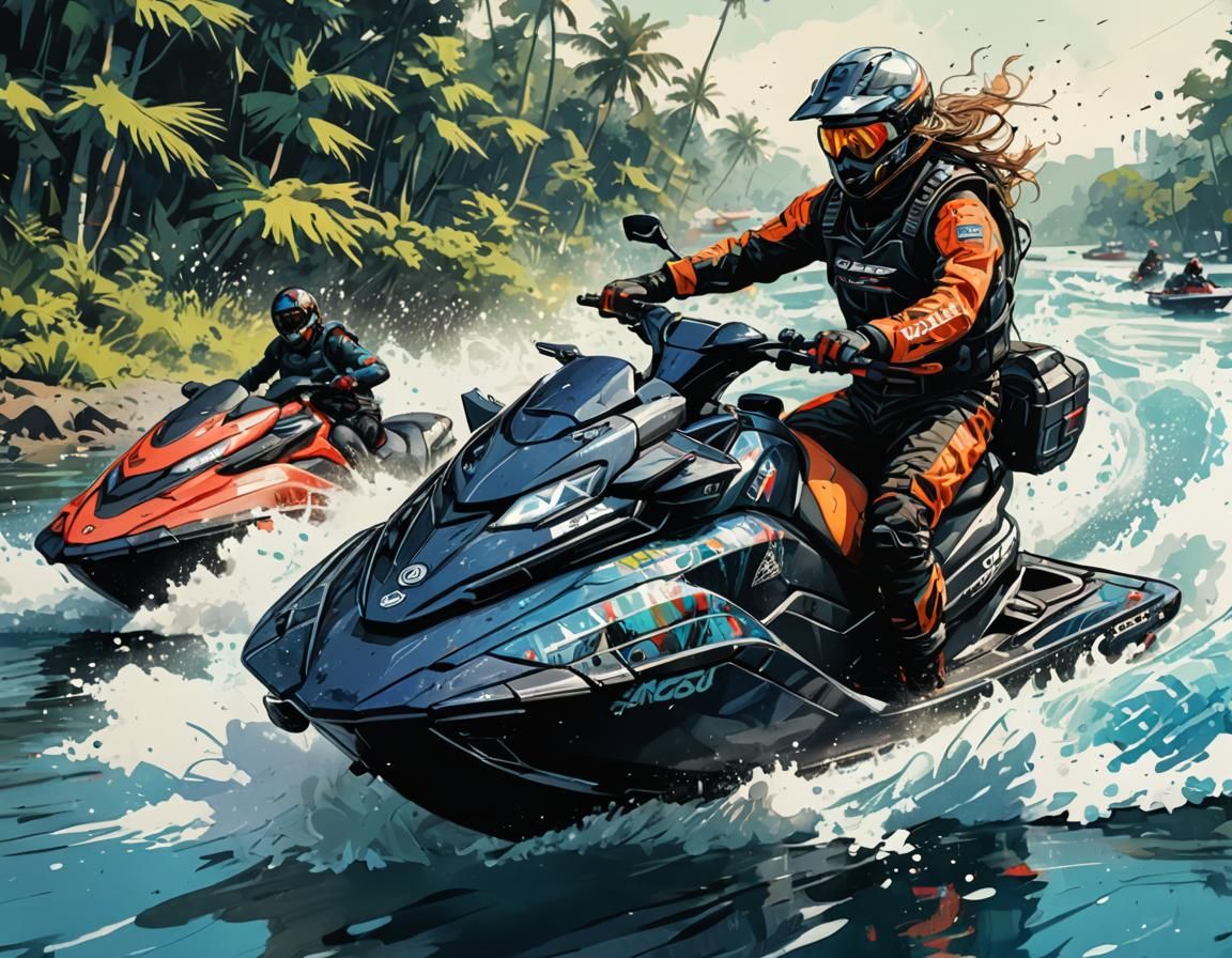 Racing - AI Generated Artwork - NightCafe Creator