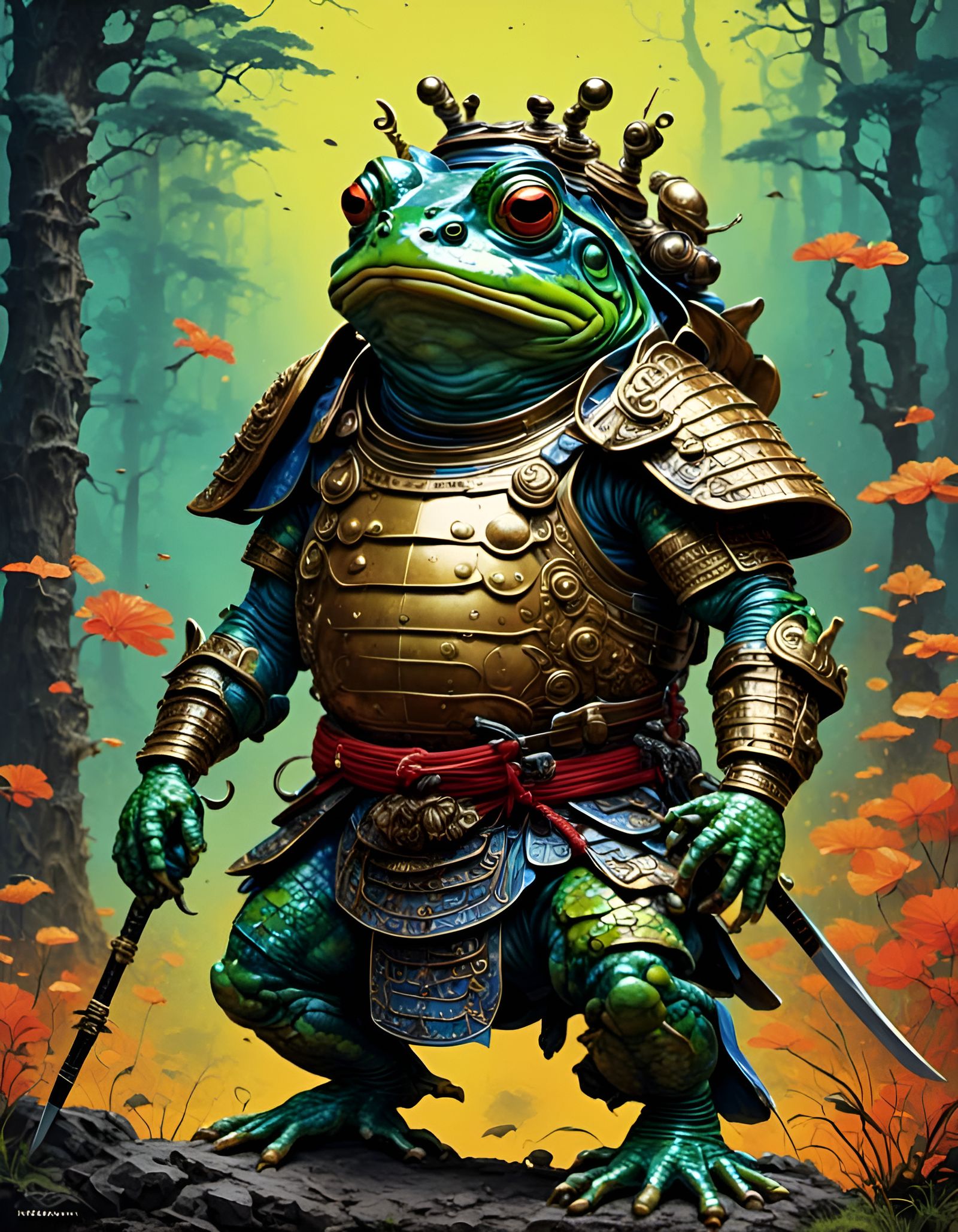 Hatamoto Hopper … - AI Generated Artwork - NightCafe Creator