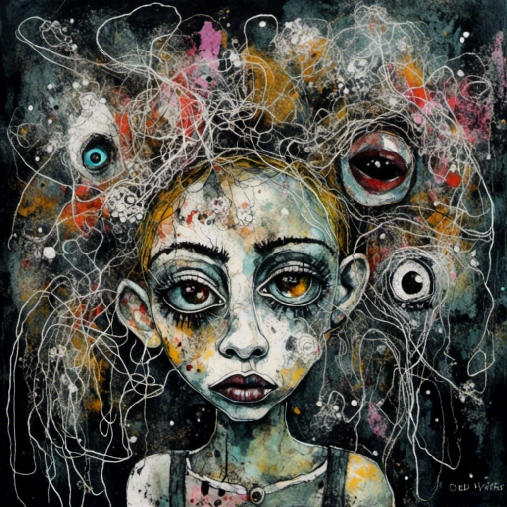 Controlling Thoughts - AI Generated Artwork - NightCafe Creator