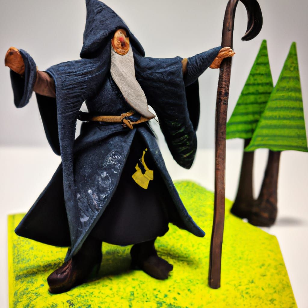 🏹 The Mosscloak Warden [color=#4d5b39][b]Palette:... - AI Art