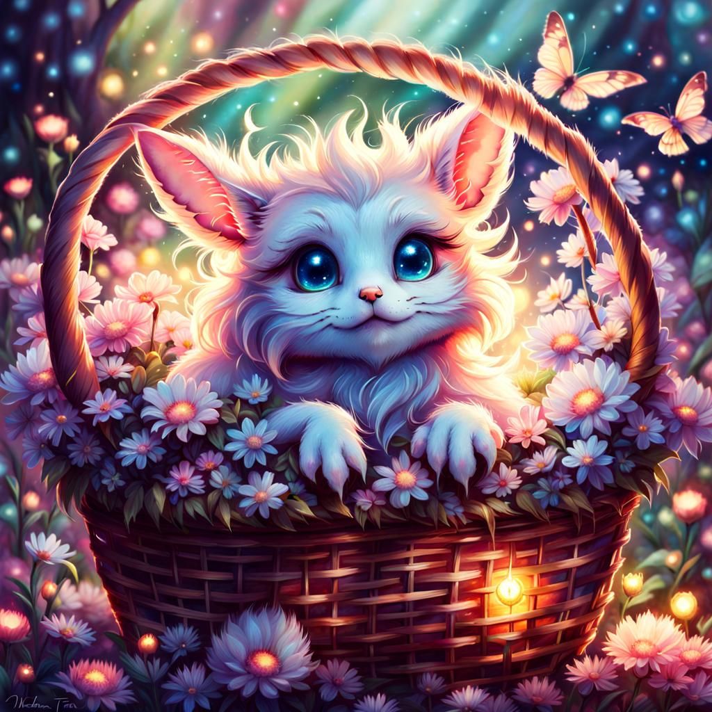 Adorable Fae Creature - AI Generated Artwork - NightCafe Creator