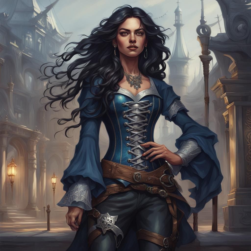 Fantasy Girl - AI Generated Artwork - NightCafe Creator