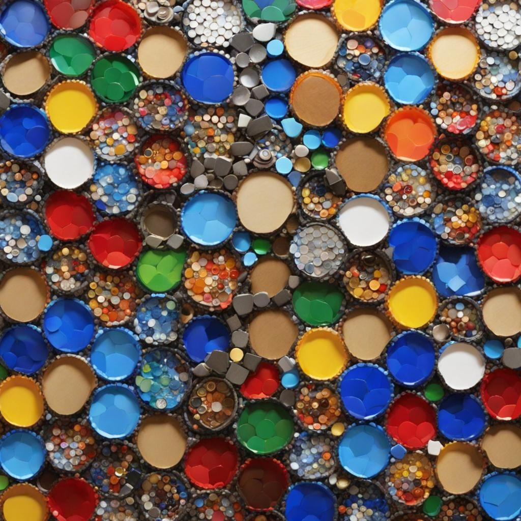 recycled materials 2 - AI Generated Artwork - NightCafe Creator