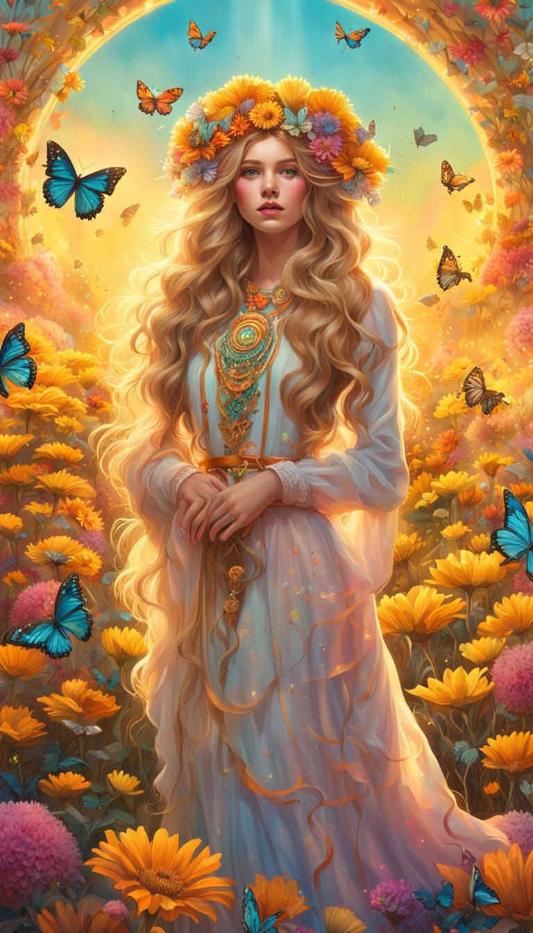 The beauty we see, we see with our Eyes!