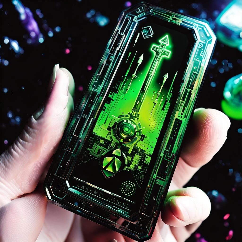 Holographic artifact - AI Generated Artwork - NightCafe Creator