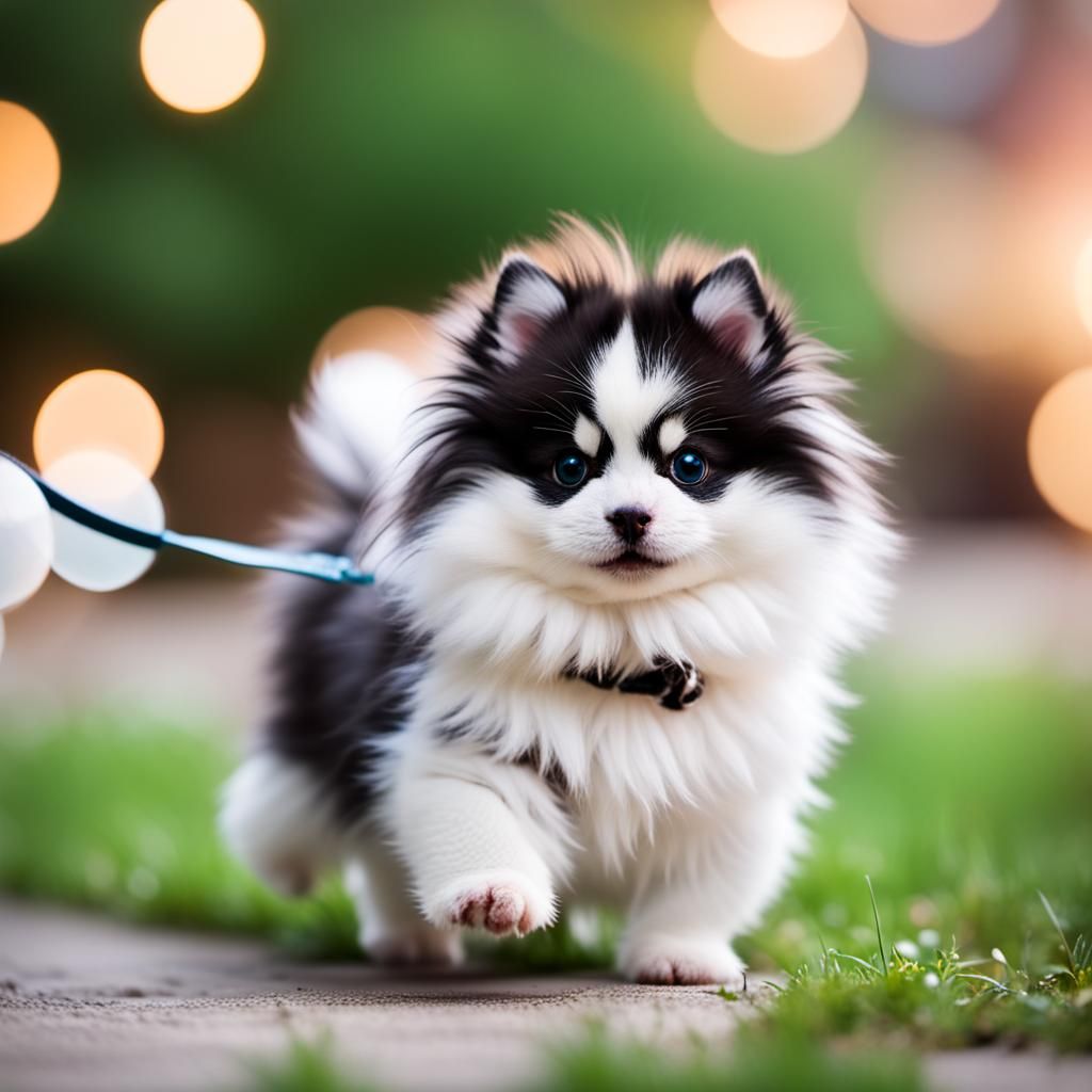 Puppy Puff - AI Generated Artwork - NightCafe Creator