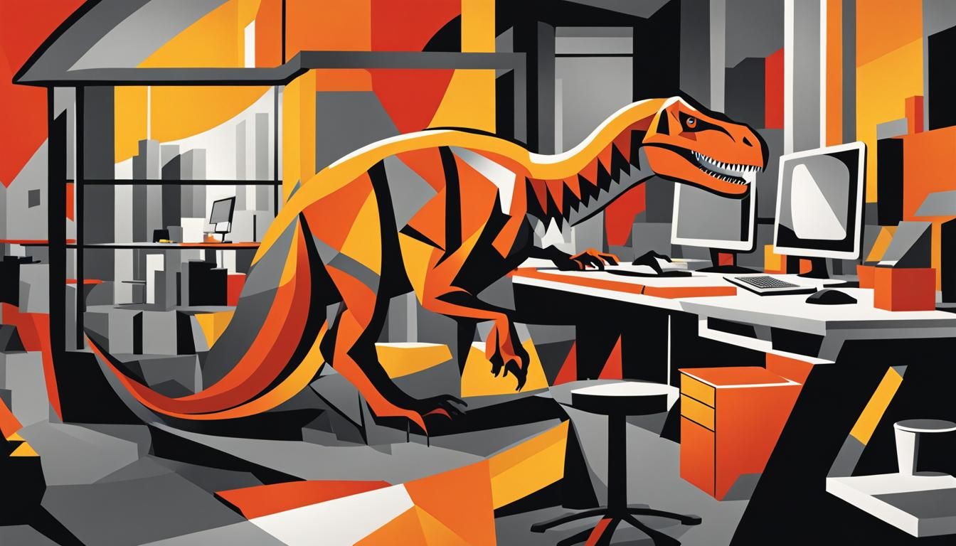 Tech Support Rex - AI Generated Artwork - NightCafe Creator