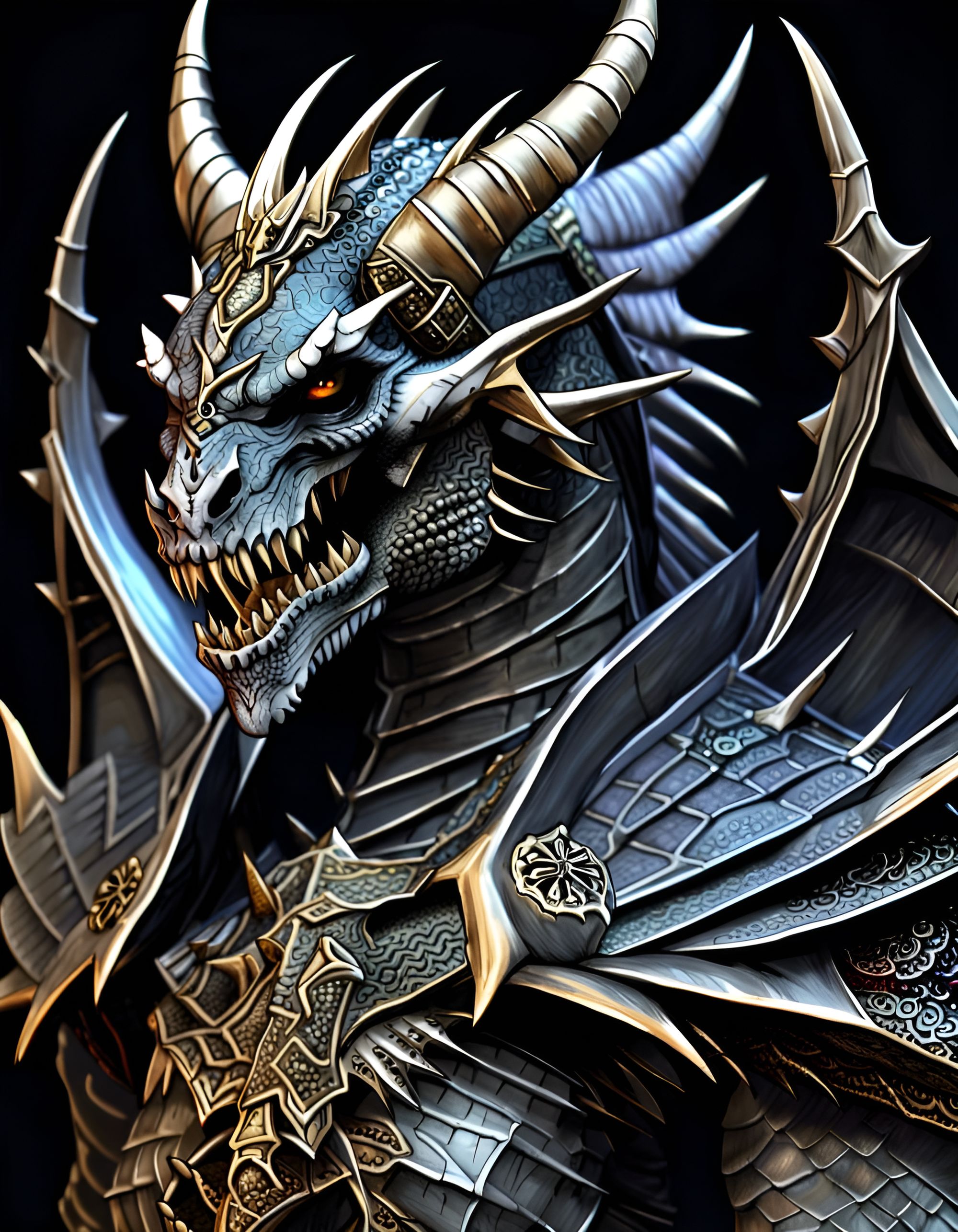 Death Kknight Undead-dragon Evolve 01 : r/nightcafe