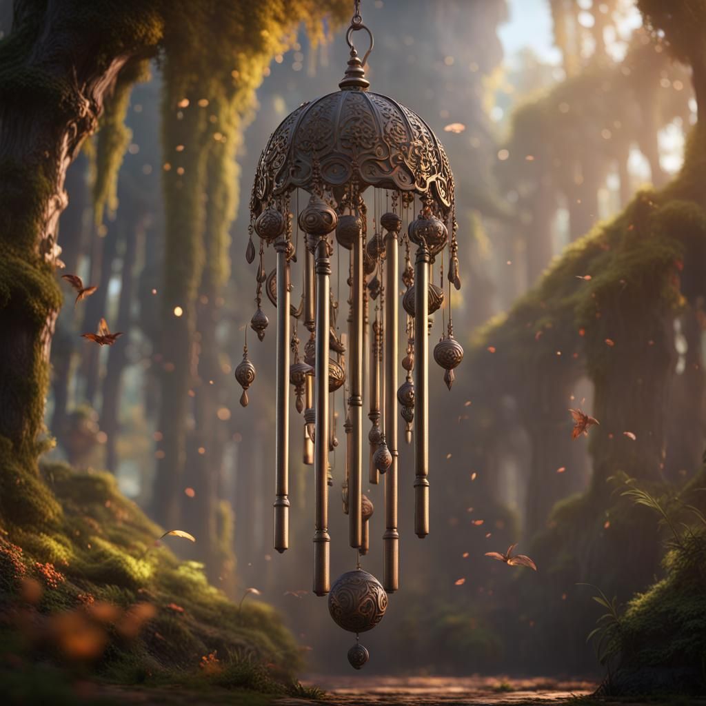 Wind chime - AI Generated Artwork - NightCafe Creator