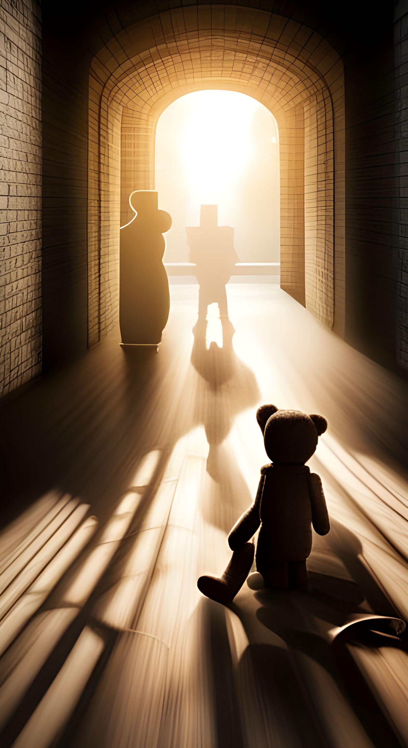 A shadow being cast - AI Generated Artwork - NightCafe Creator