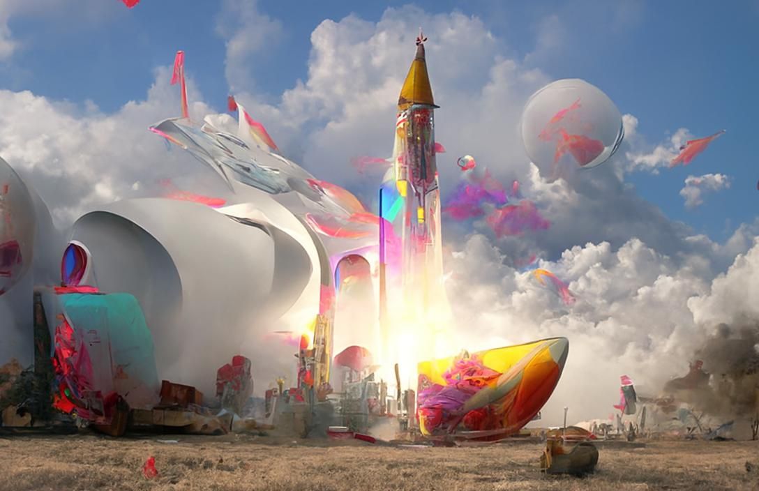 Space ship - AI Generated Artwork - NightCafe Creator