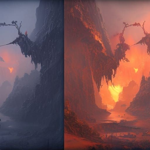 Change of days - AI Generated Artwork - NightCafe Creator