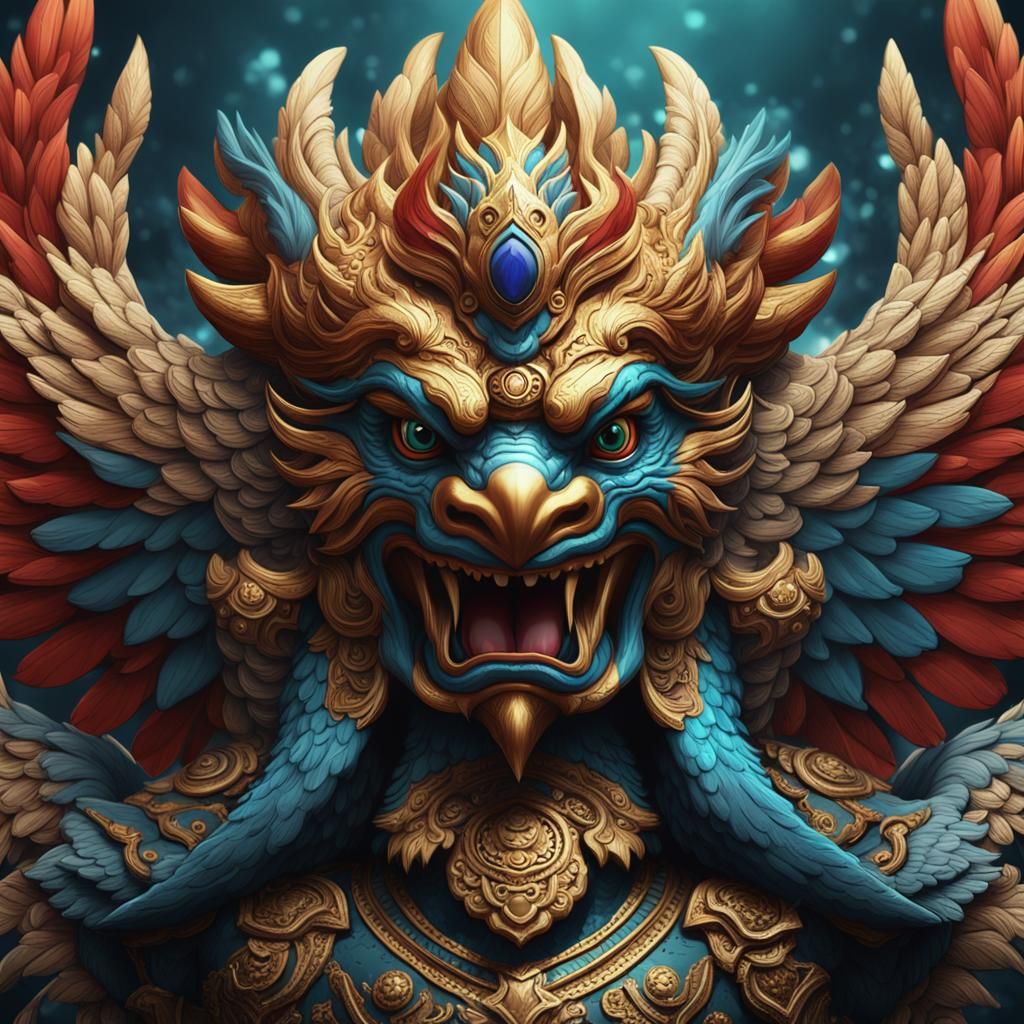 Garuda - AI Generated Artwork - NightCafe Creator