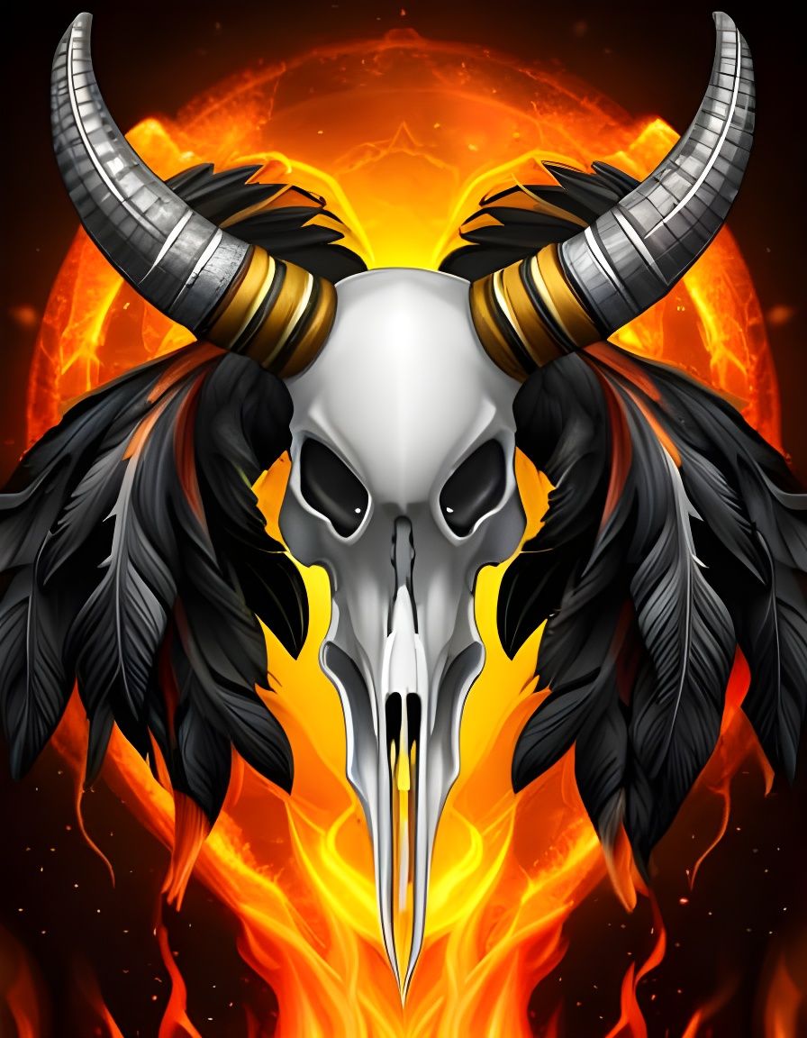 Ram of Fire - AI Generated Artwork - NightCafe Creator