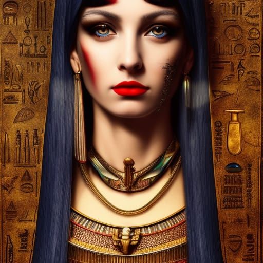 Cleopatra classic - AI Generated Artwork - NightCafe Creator