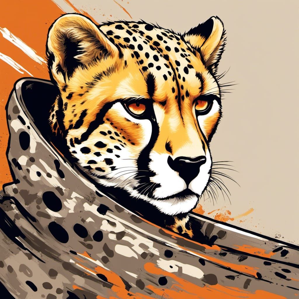 Cheetah - AI Generated Artwork - NightCafe Creator