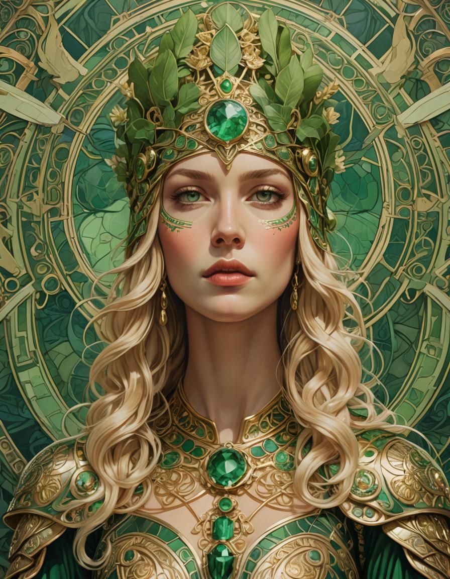 Elemental Kingdom Deva - AI Generated Artwork - NightCafe Creator