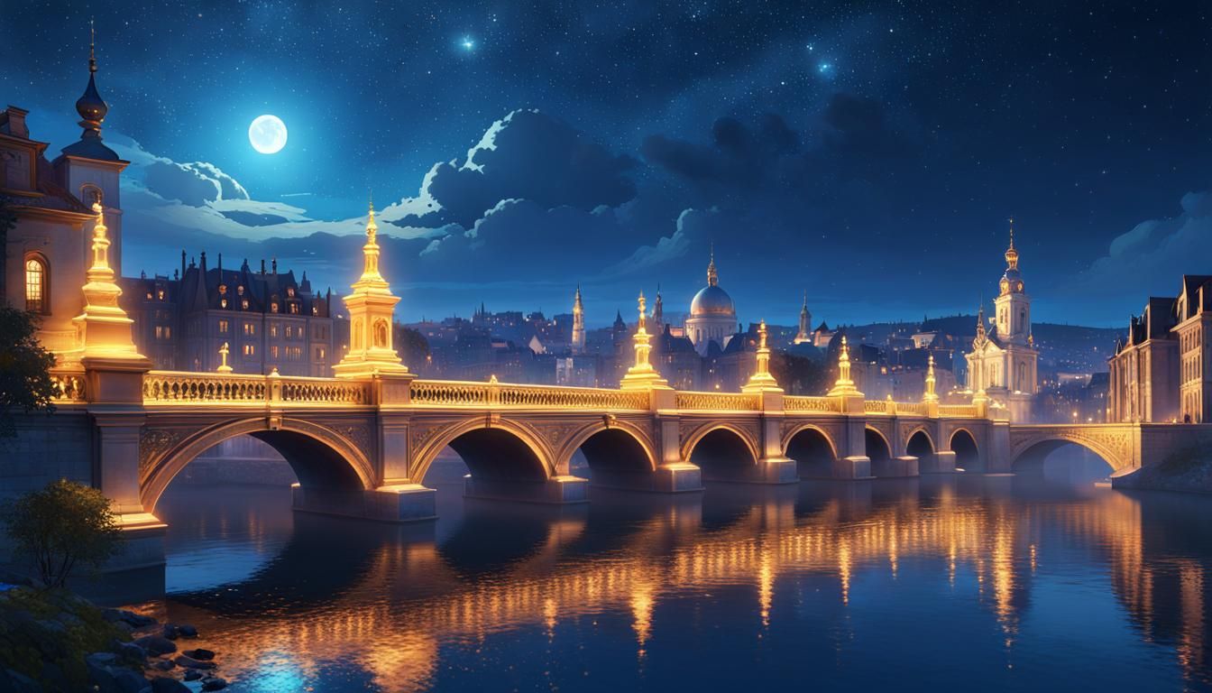 gorgeous bridge - AI Generated Artwork - NightCafe Creator