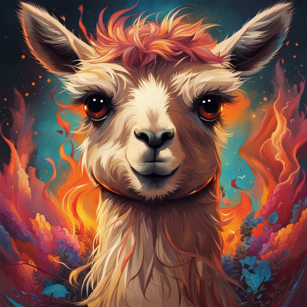 Llama! - AI Generated Artwork - NightCafe Creator