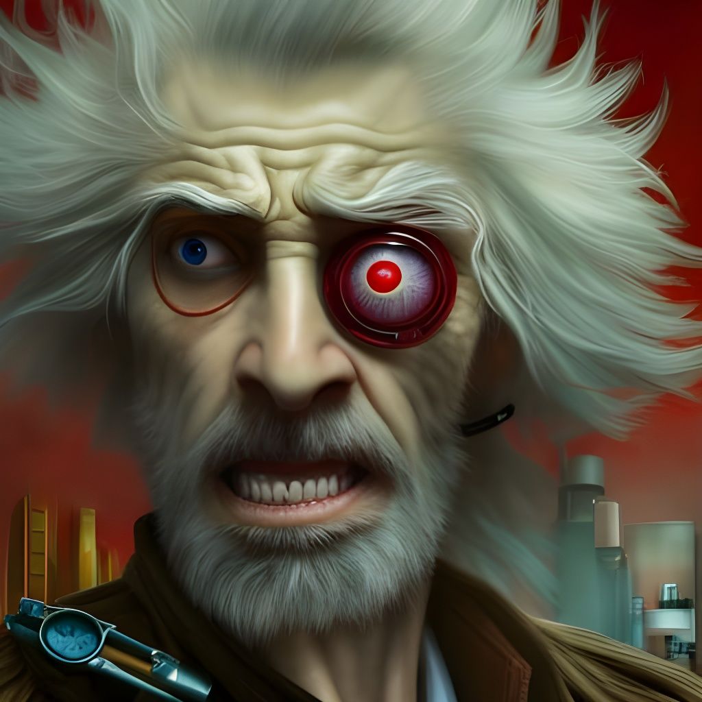 Mad scientist - AI Generated Artwork - NightCafe Creator