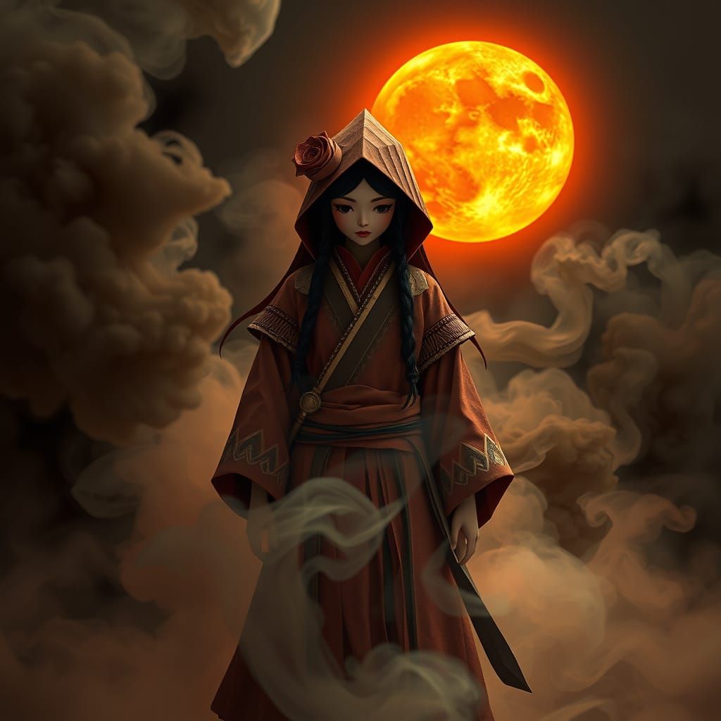 The nomad shaman girl - Enchanted Nomad Shaman Goddess