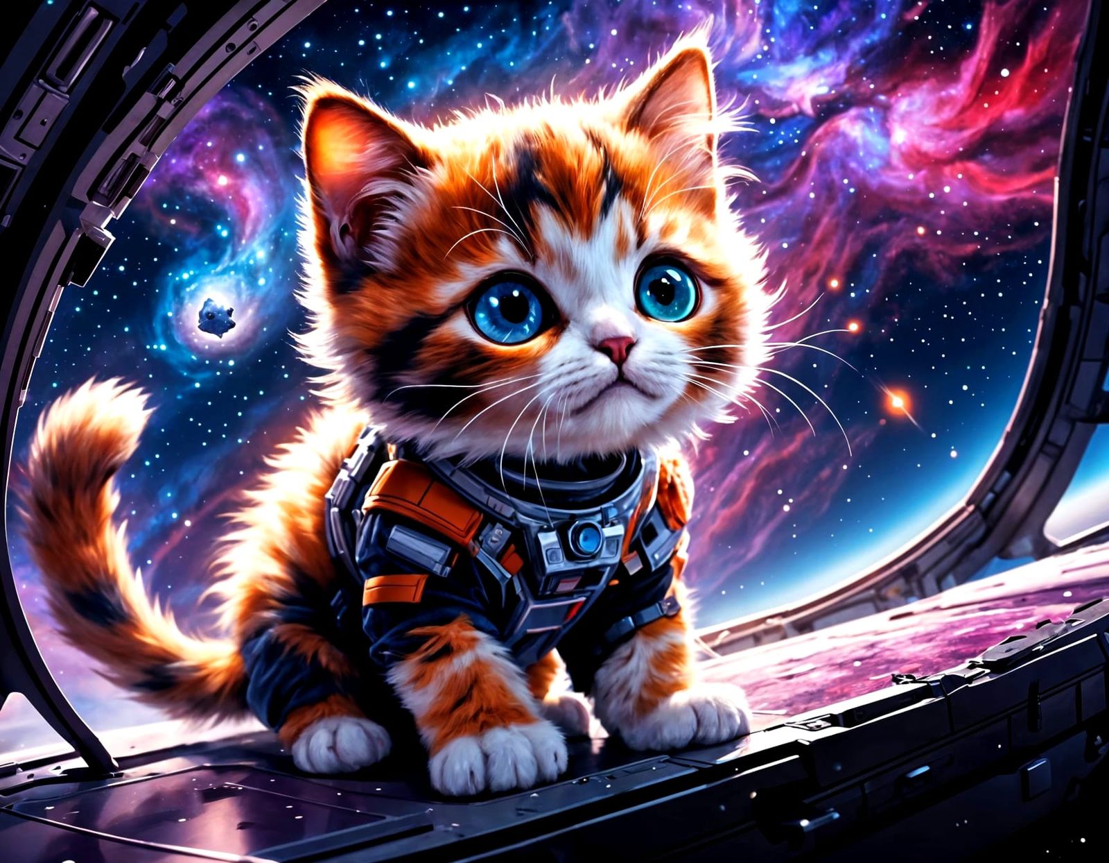 I'm not a cat! I am Worf, son of Mogh, House of Martok, son of Sergei ...