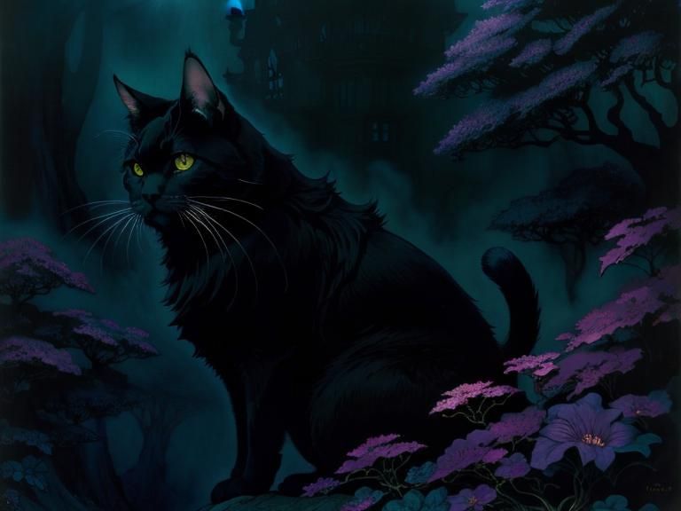 Mini Panther of the Moors - AI Generated Artwork - NightCafe Creator