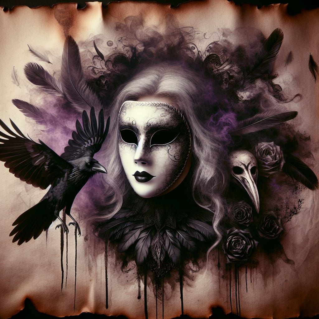 Matron of ravens - AI Generated Artwork - NightCafe Creator